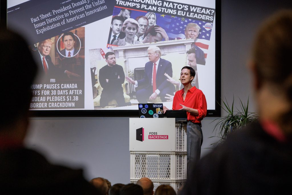 FOSS Backstage Day 1! – FOSS Backstage 2025